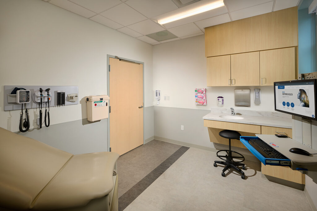 Construction of family medicine and walk-in clinic
